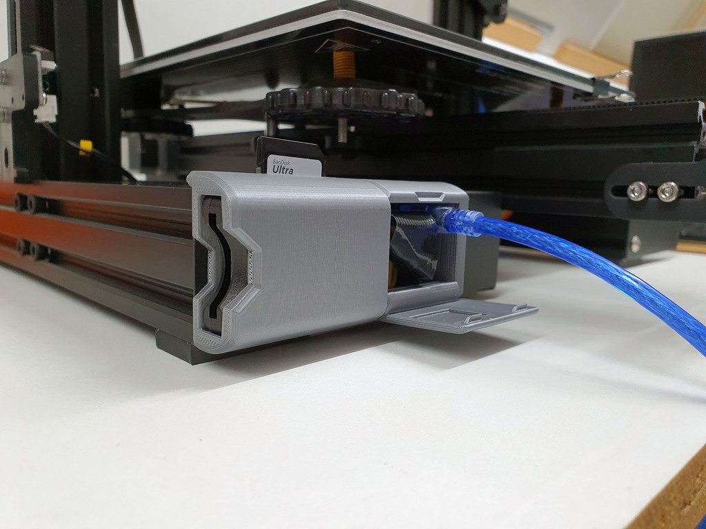 Ender 3 Pro V2 Compact SD Card Adapter Housing V4 by boothyboothy ...