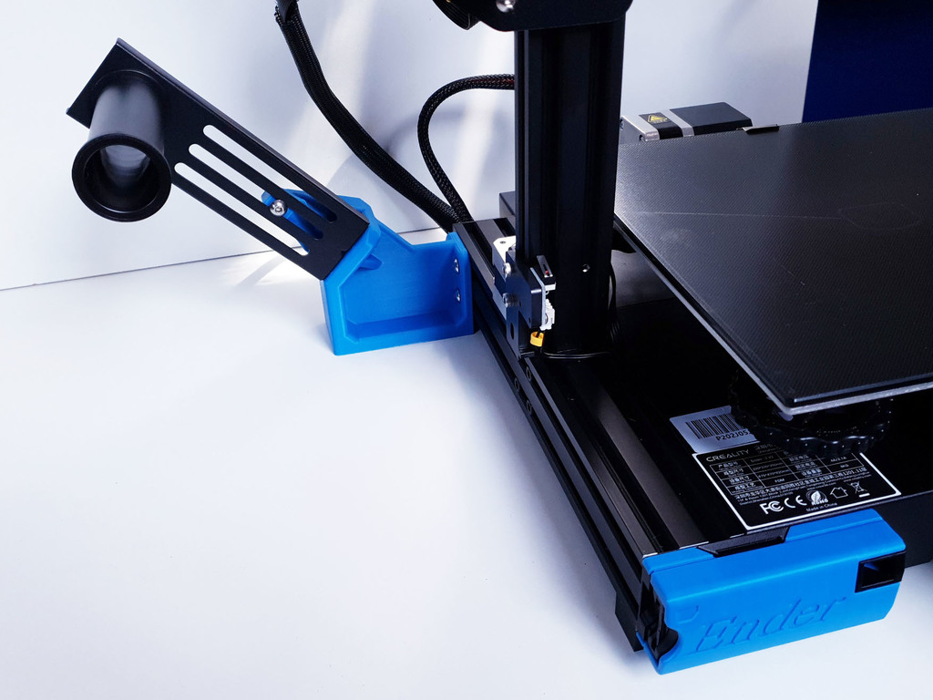 Ender 3 - Ender 3 Pro Side Mounted Spool Holder V3 by boothyboothy ...