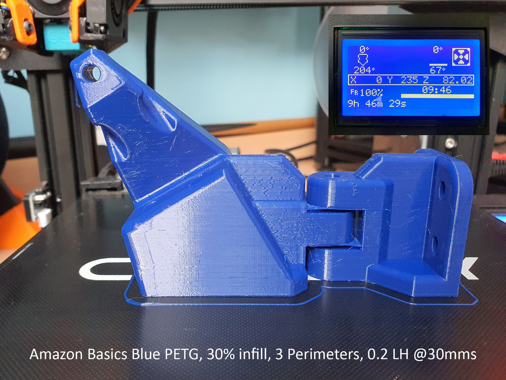 Pivoting Side Mounted Spool Holder for the Ender 3 & Pro by ...