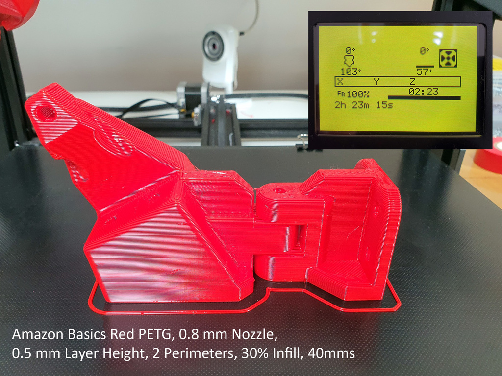Pivoting Side Mounted Spool Holder for the Ender 3 & Pro by ...