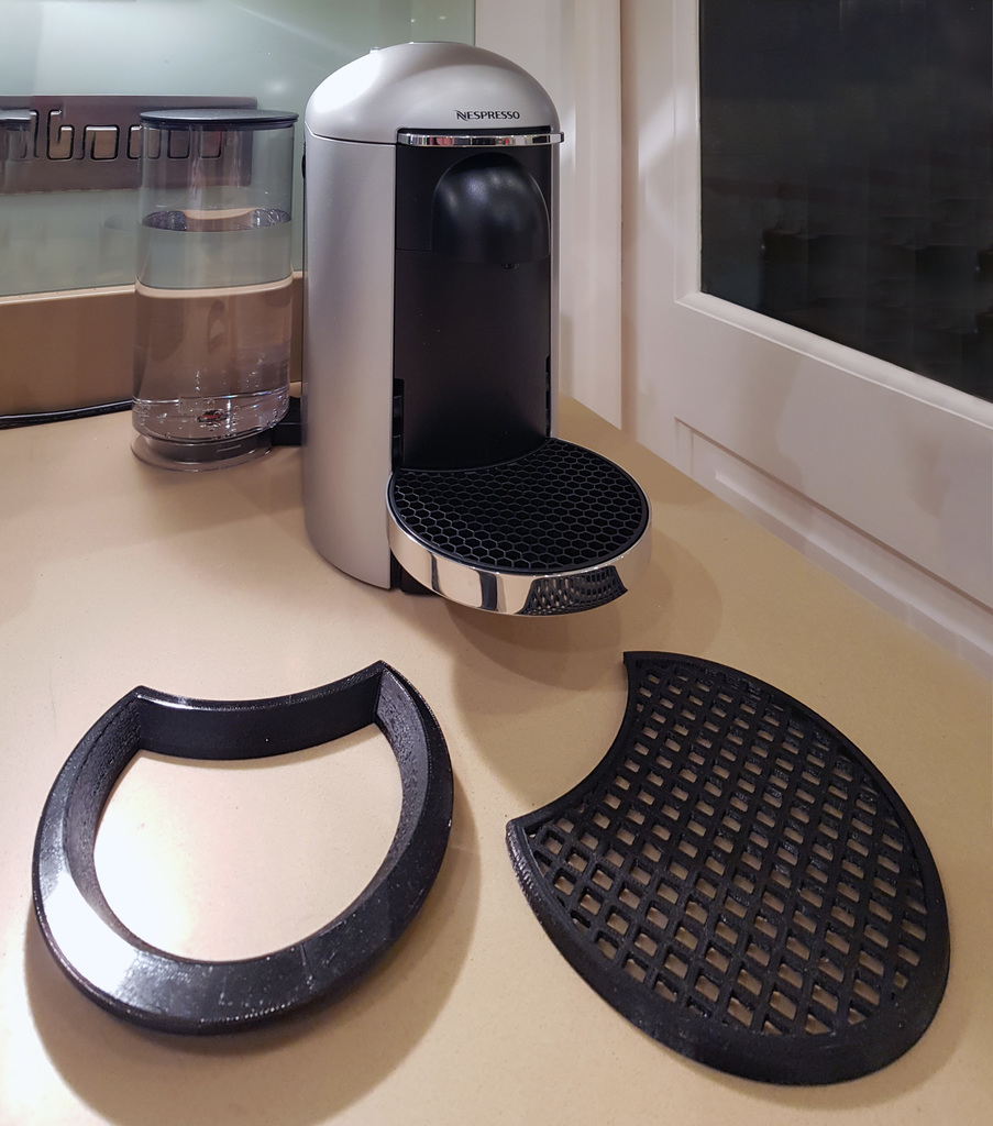 Extended Drainer Plate for Nespresso Vertuo Coffee Machine by ...