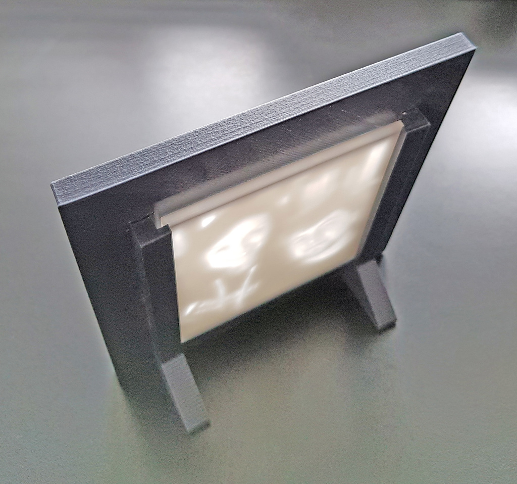 Open Picture Frame for Lithophane Images by boothyboothy | Download ...