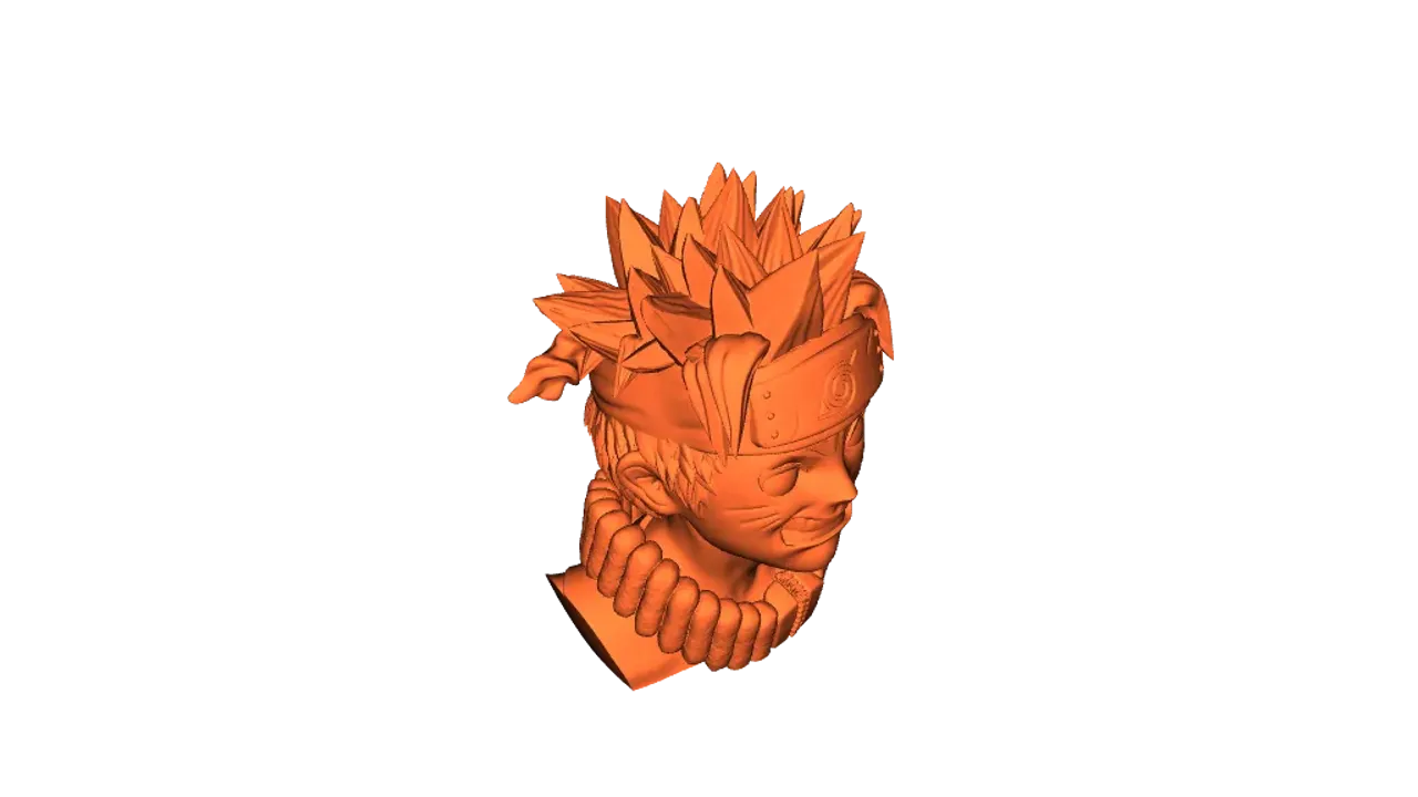 Bust naruto by Gdprint73 | Download free STL model | Printables.com