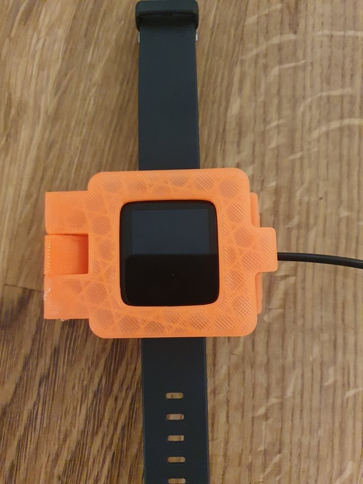 PineTime Devkit charging dock by jacek | Download free STL model ...