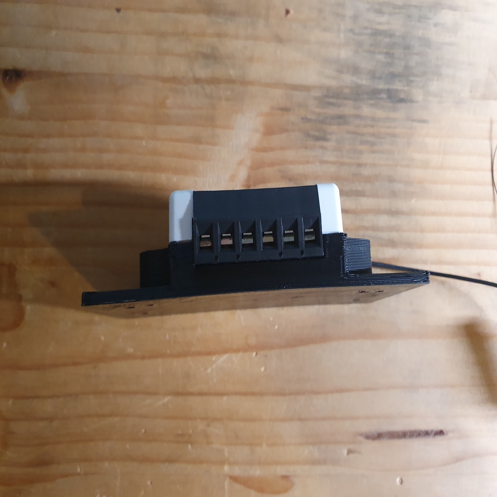 Sonoff Mini safe backplate mount by jacek | Download free STL model ...