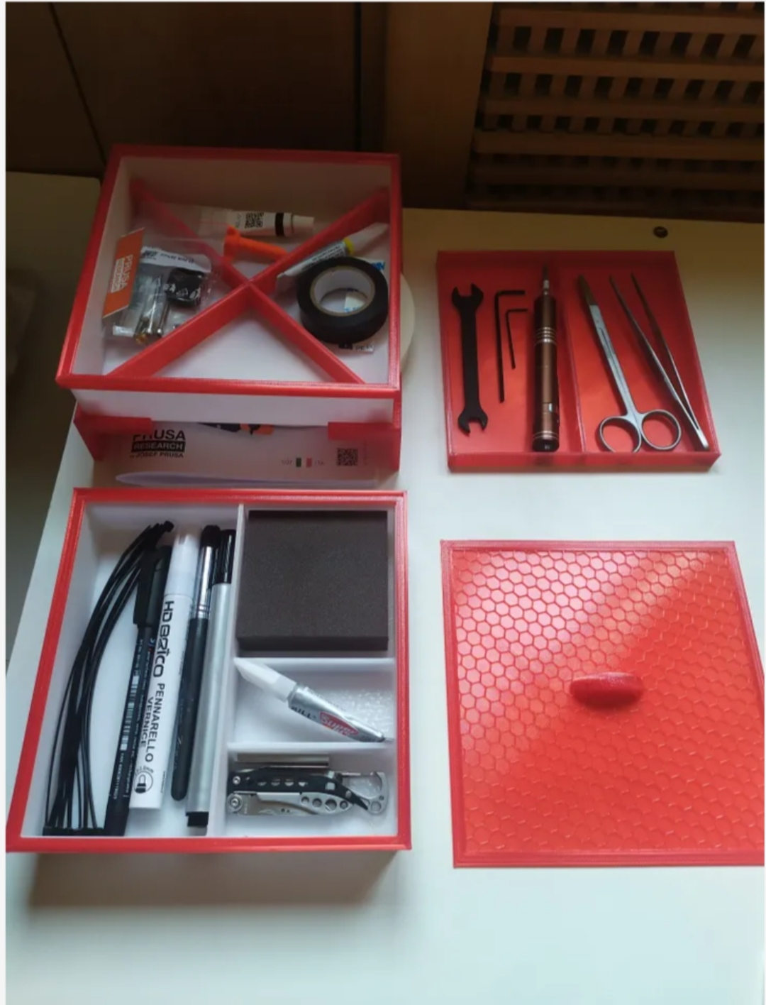 Modular tool holder and organizer by Snipp | Download free STL model ...