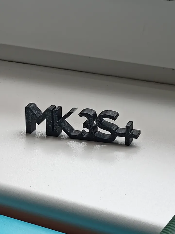 MK3S+_LOGO by Mishman118 | Download free STL model | Printables.com