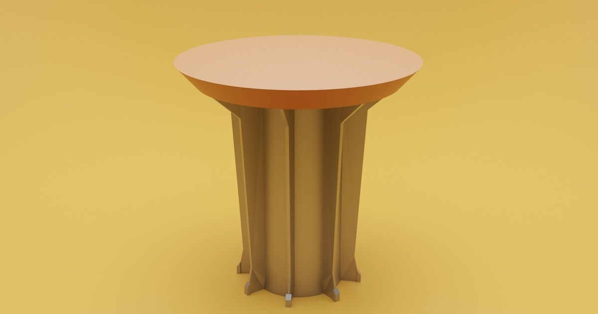 Table by Inventatorul1 | Download free STL model | Printables.com