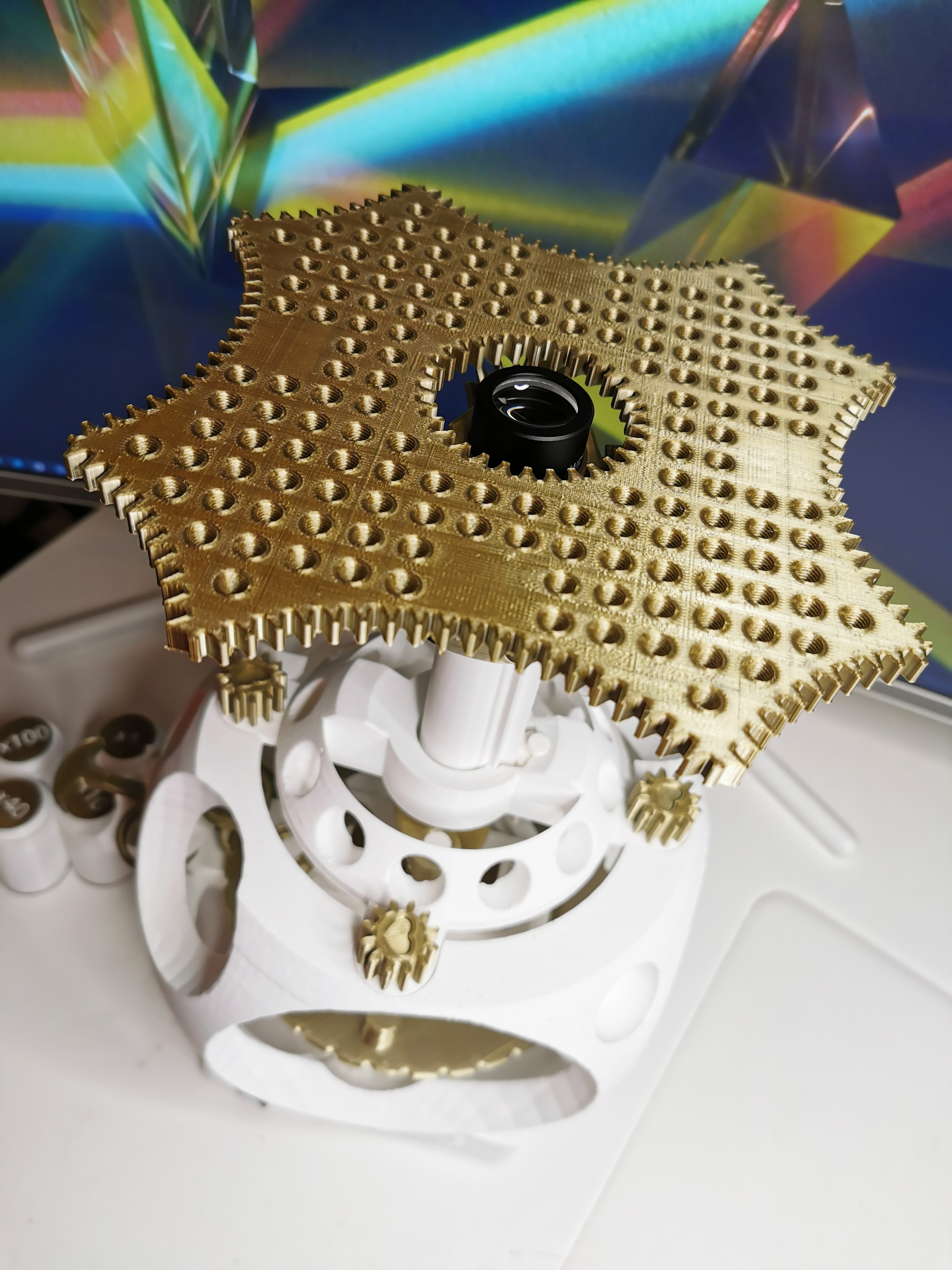 tinkerMicroscope MK1, a 3d printed microscope with mechanical stage and ...