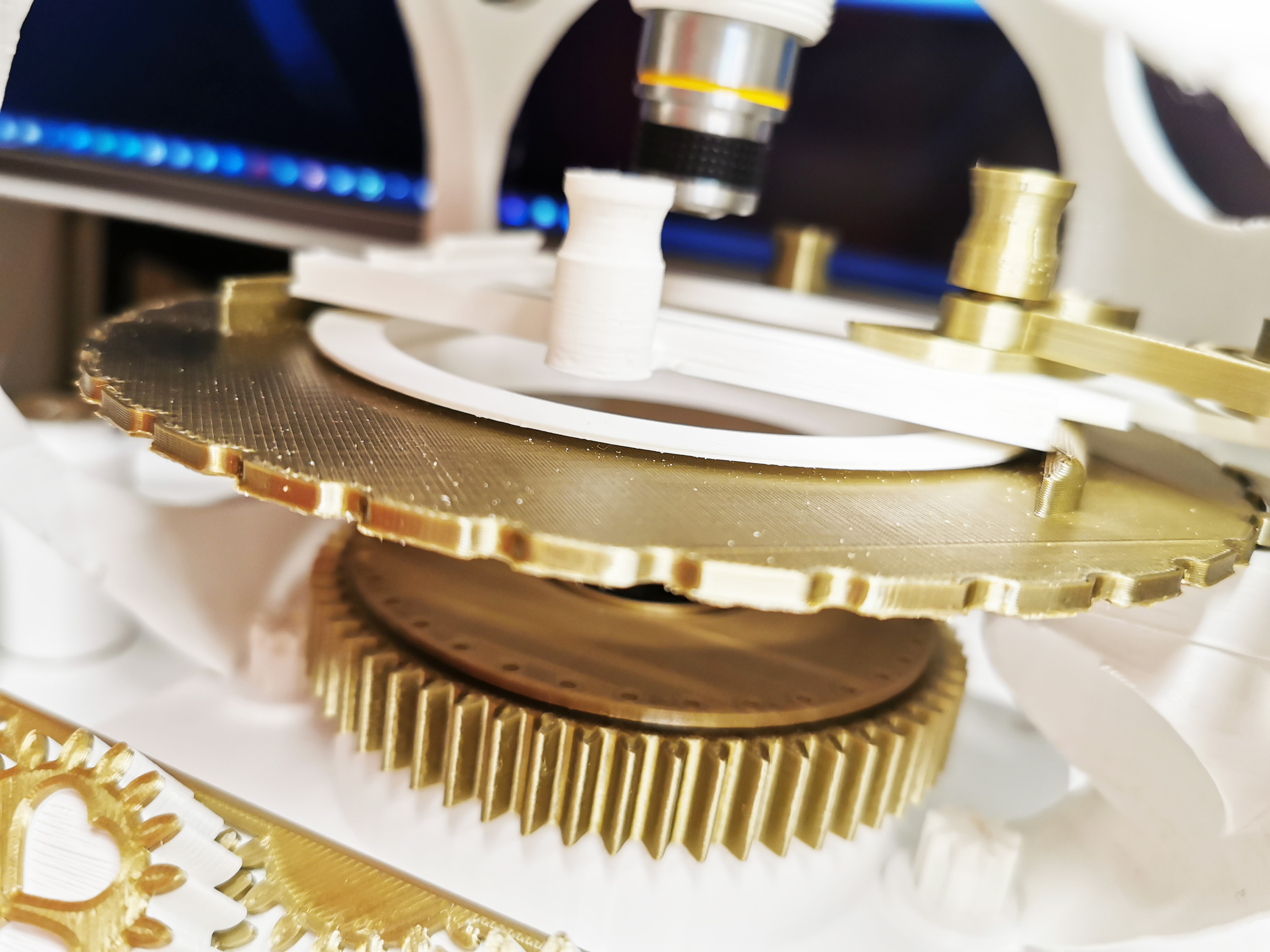 tinkerMicroscope MK1, a 3d printed microscope with mechanical stage and ...