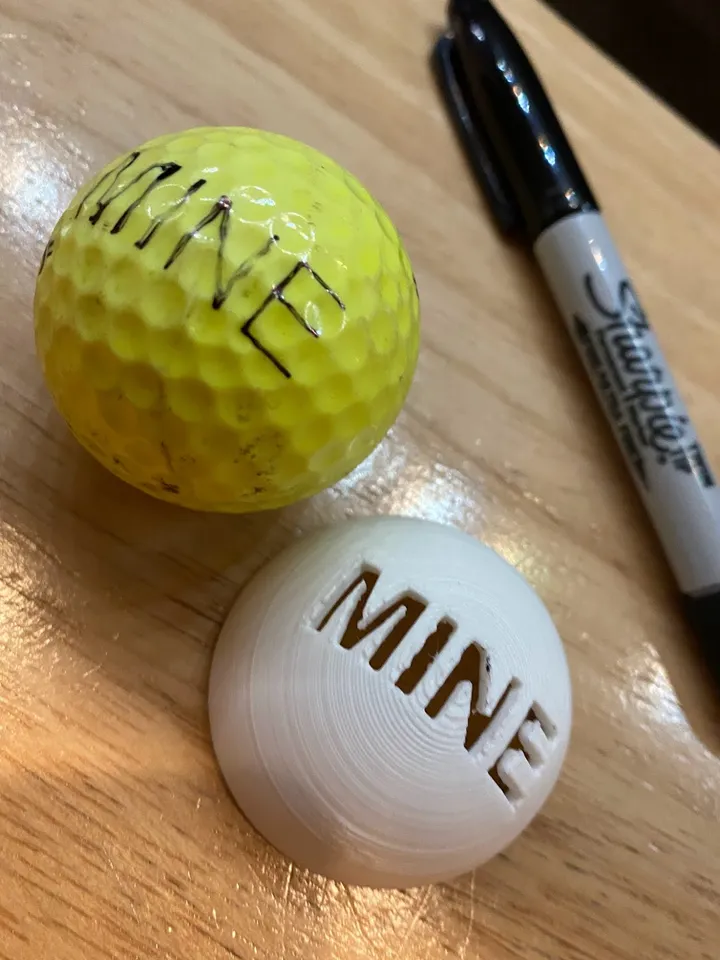 Golf Ball Markings