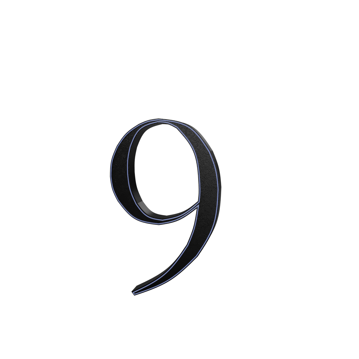 House Number 9 by Lannix 3D | Download free STL model | Printables.com
