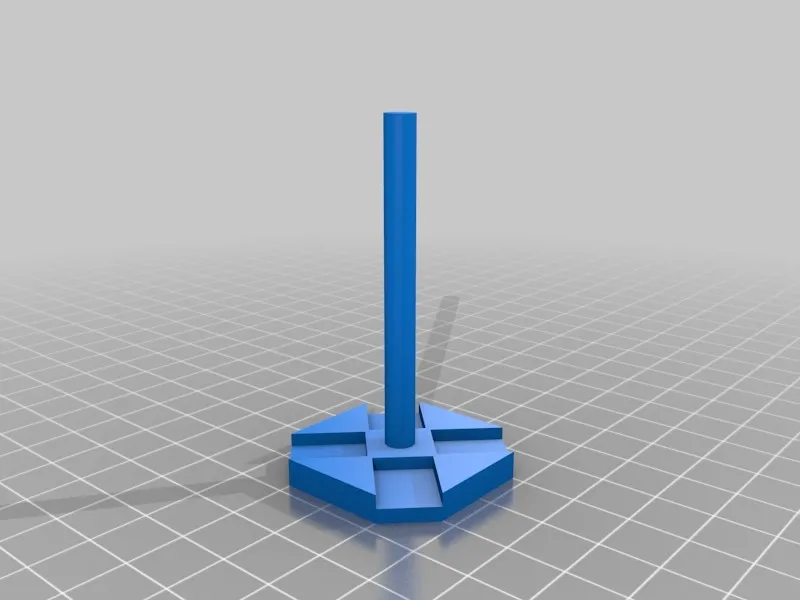 Windmill (Wings and Center) by Denny77 | Download free STL model ...