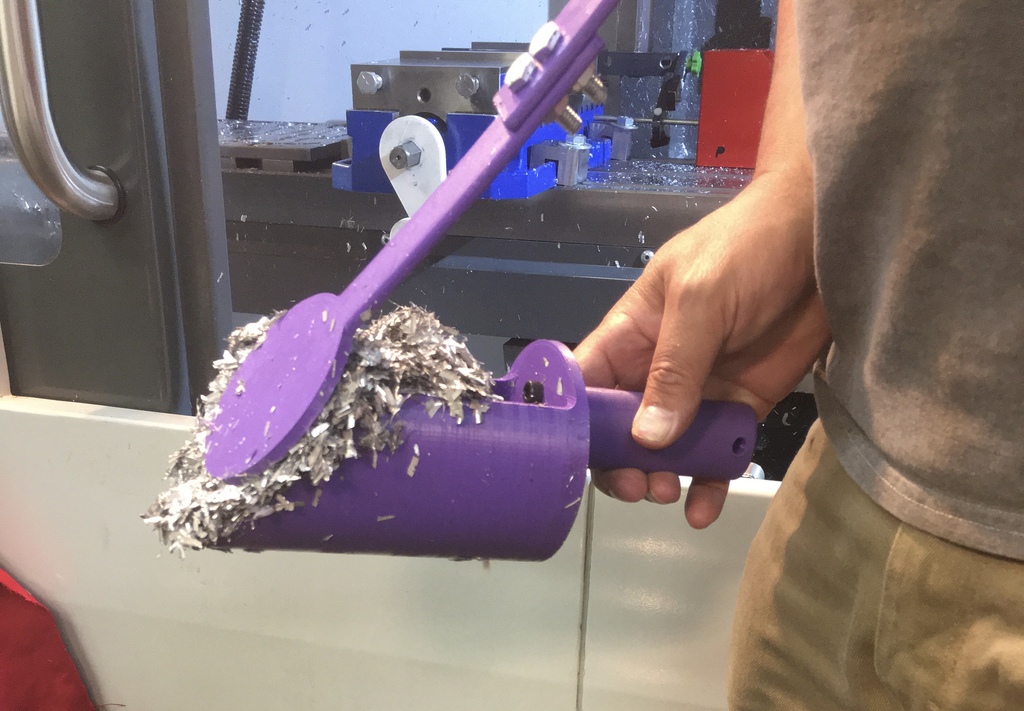 Swarf Scoop for HAAS CNC or Bird Seed Scoop by JAnger | Download free ...