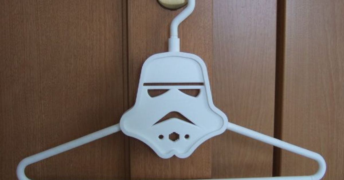 STAR WARS - StormTrooper hanger by Trooper JN-KY | Download free STL ...