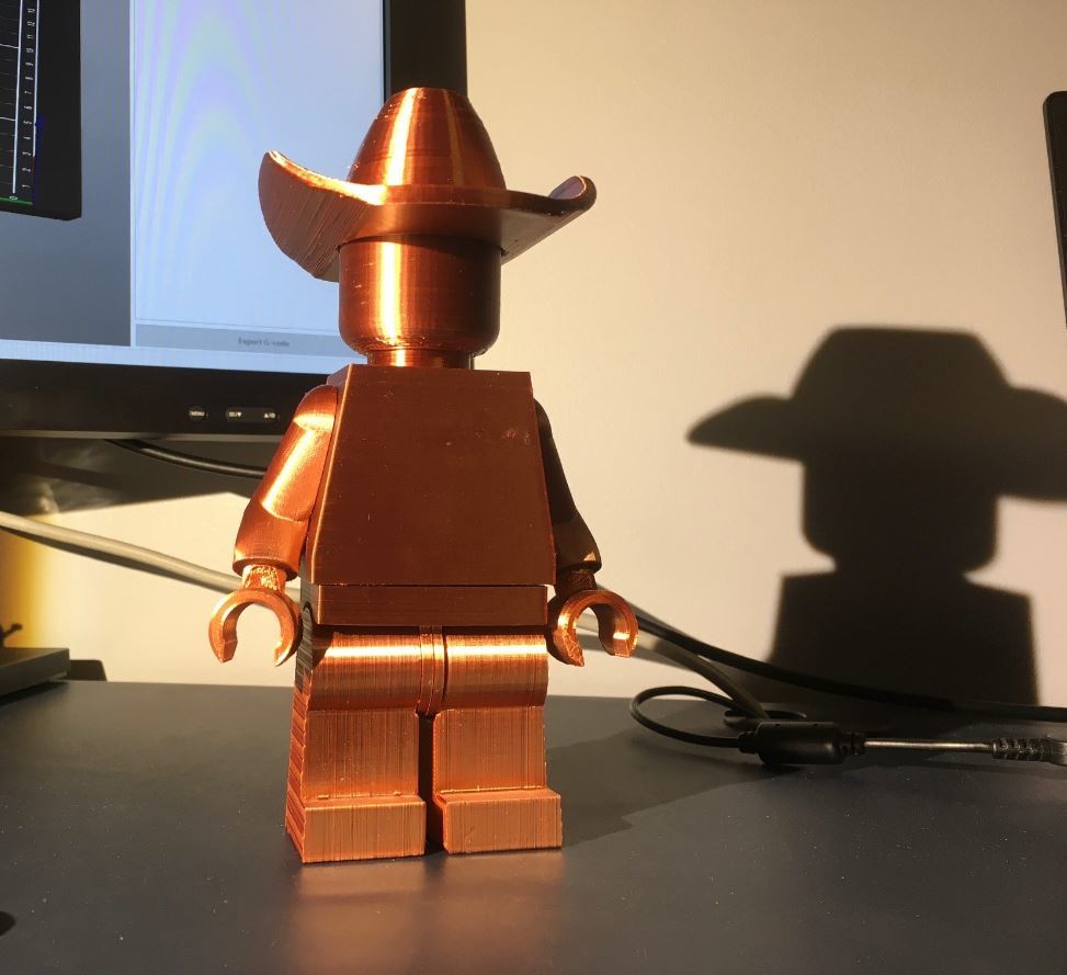 LEGO Minifigure - 4x size by Garth | Download free STL model ...