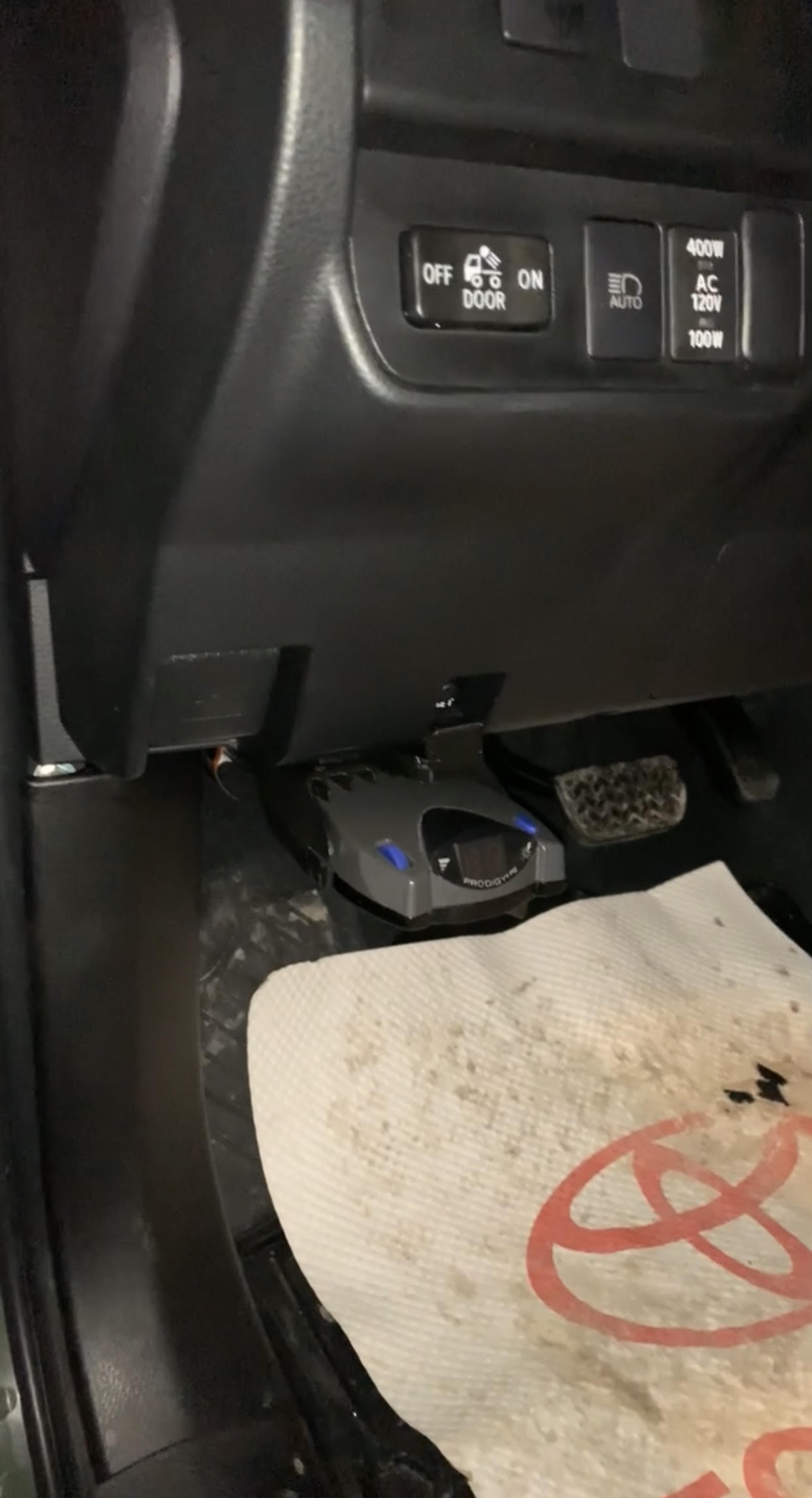Brake Controller Mount (Fits a Prodigy P2 to a Toyota Tacoma 3rd Gen ...