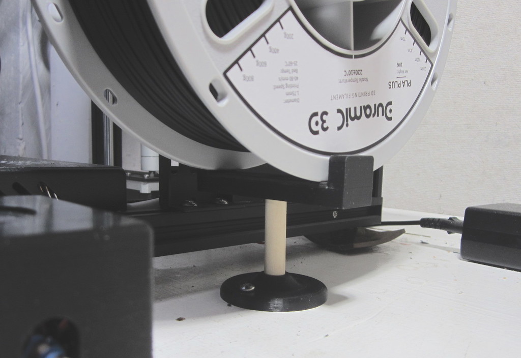 Spool Damper for Creality Filament holder 80mm spools par Guido ...