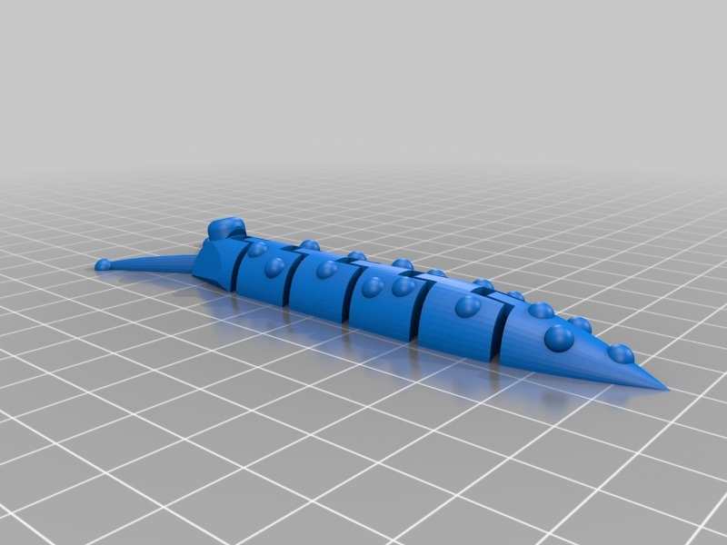 Articulated Slug remix by Guido Vermicelli | Download free STL model ...