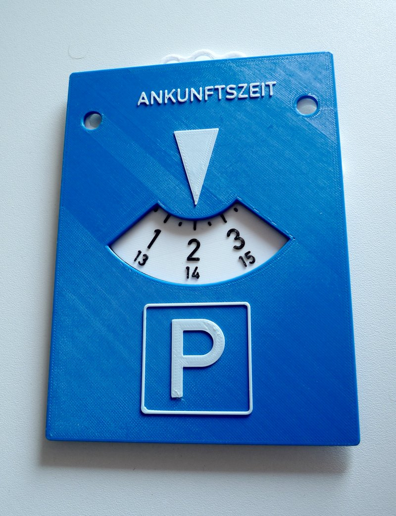Motorcycle parking disc von Goto Dengo | Kostenloses STL-Modell ...