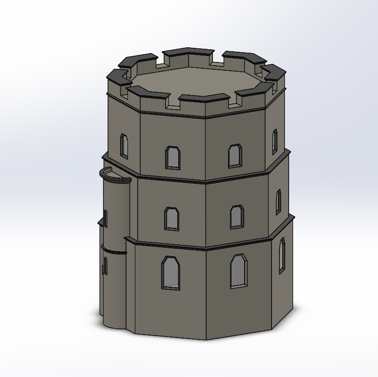 Vilnius Gediminas Castle Tower Free 3D print model by Lauris P ...