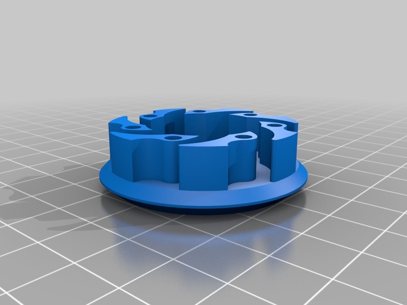 Vex Mecanum Wheel Adapter for Rover 5 Chassis by ZodiusInfuser ...