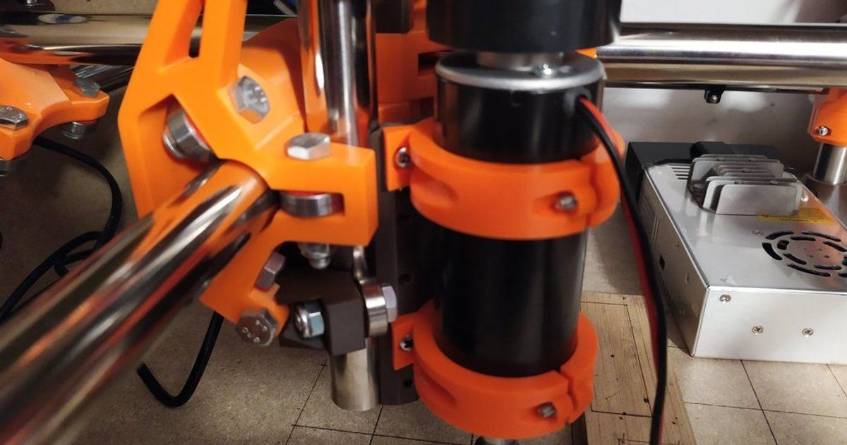 Mpcnc spindle mount by Martin Prager | Download free STL model ...