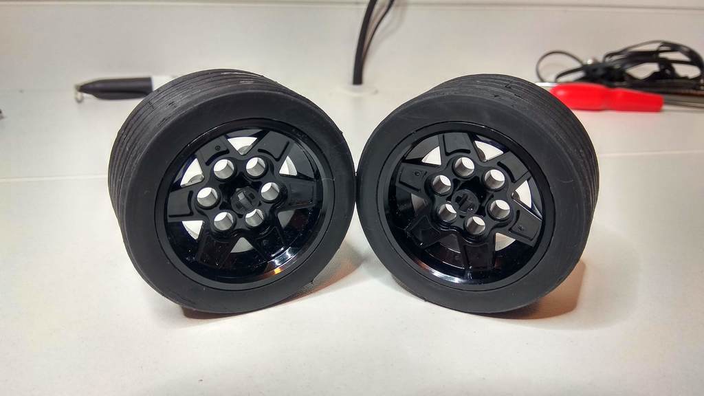 Lego custom tire (disk size 43x26mm) by Martin Prager | Download free ...