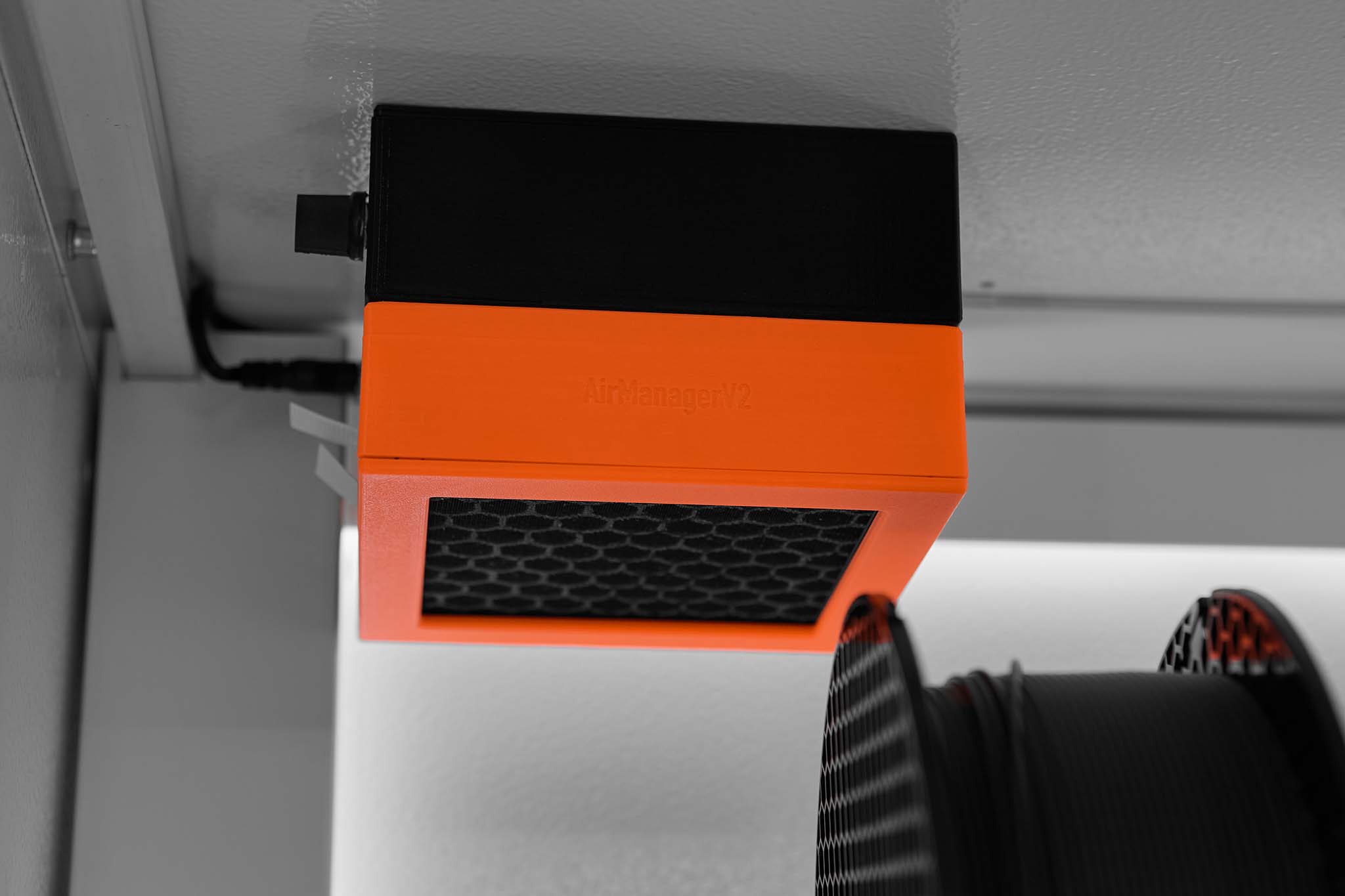 AirManagerV2 recirculating air filter for 3d printing enclosure by ...