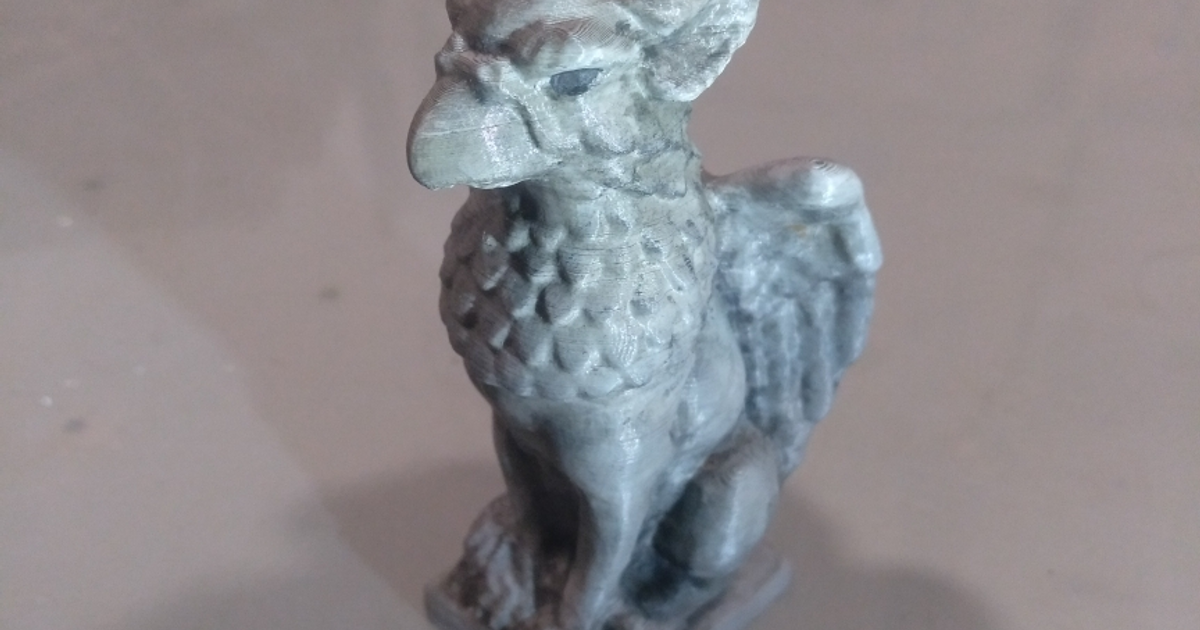Griffon | Griffin | Gryphon Sculpture (3D Scan, printable) by iggy ...