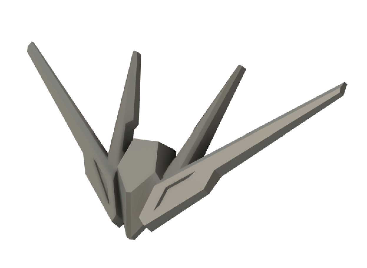 Nu Gundam Vfin by Ex-Pigeons | Download free STL model | Printables.com
