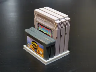 Game Boy Game Display Shelf by 16 Bit Virtual Studios | Download free ...