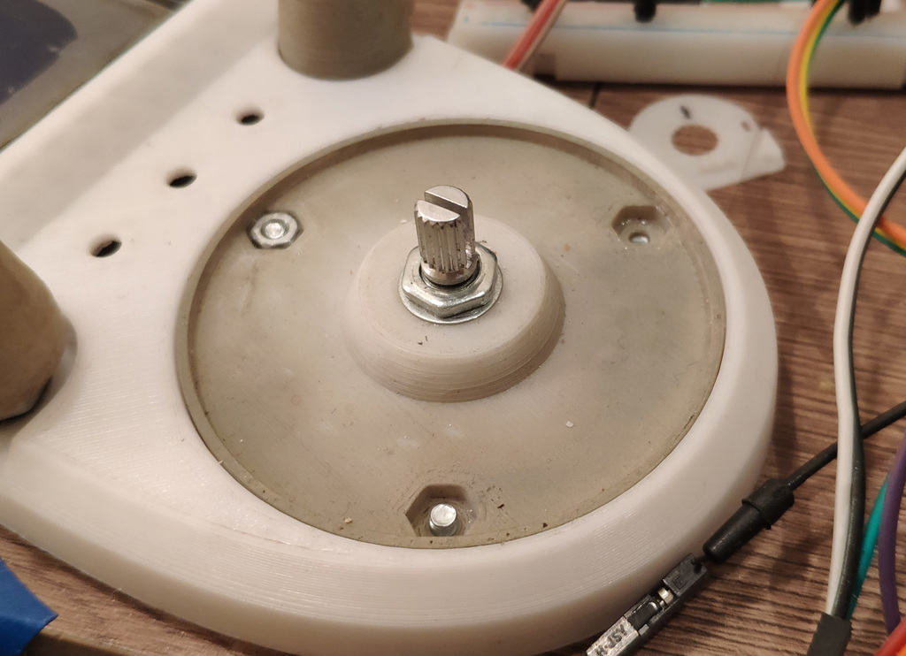 60mm handwheel casing for a cheap encoder by positron | Download free ...