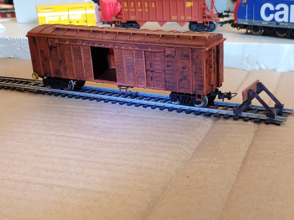 Russian boxcar series 11-270, HO scale by positron | Download free STL ...