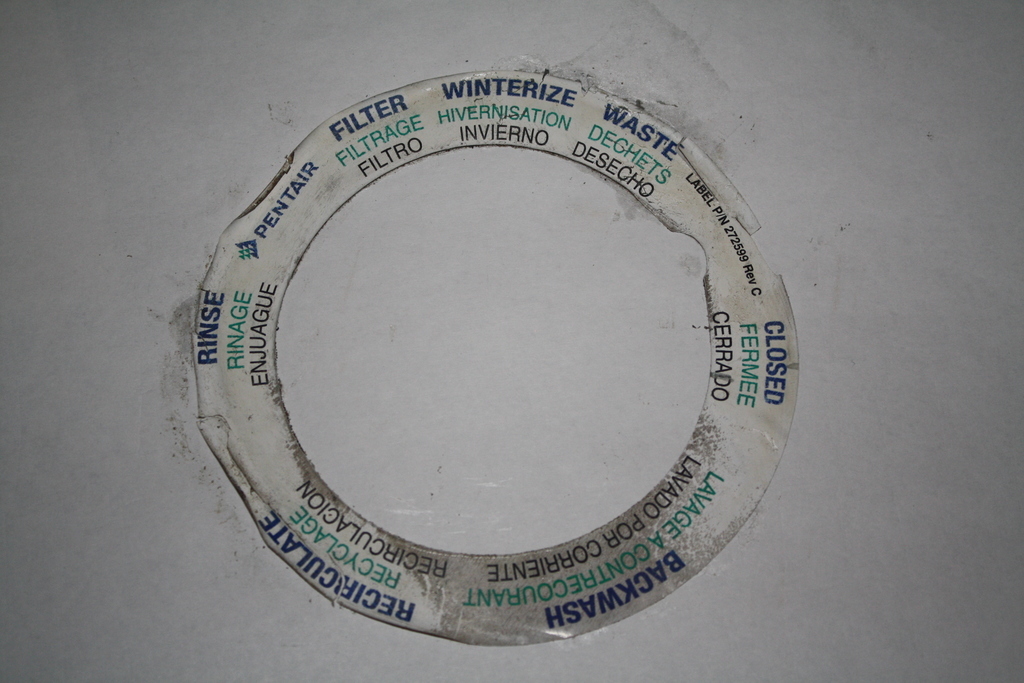 Pool Pump Filter Label by rebeltaz | Download free STL model ...