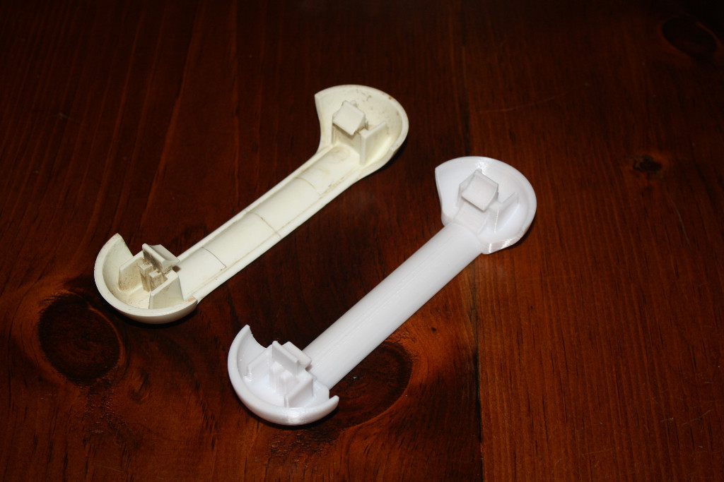 Box Fan Repalcement Handle by rebeltaz | Download free STL model ...