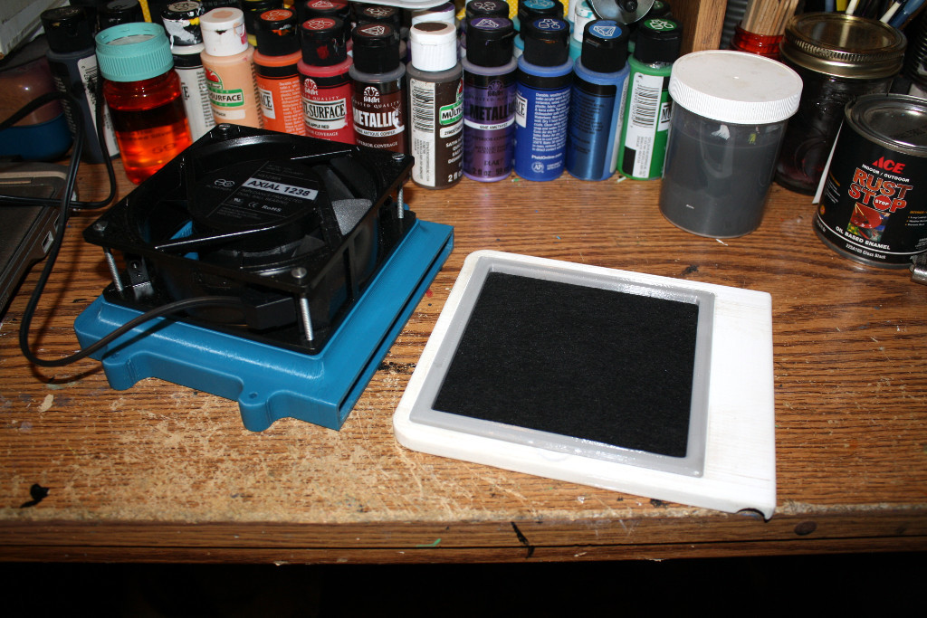Airbrush Spray Booth Air Filter version 2 por rebeltaz | Descargar ...