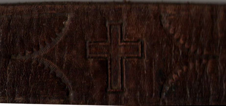 Leather Cross Imprint Stamp by rebeltaz | Download free STL model ...