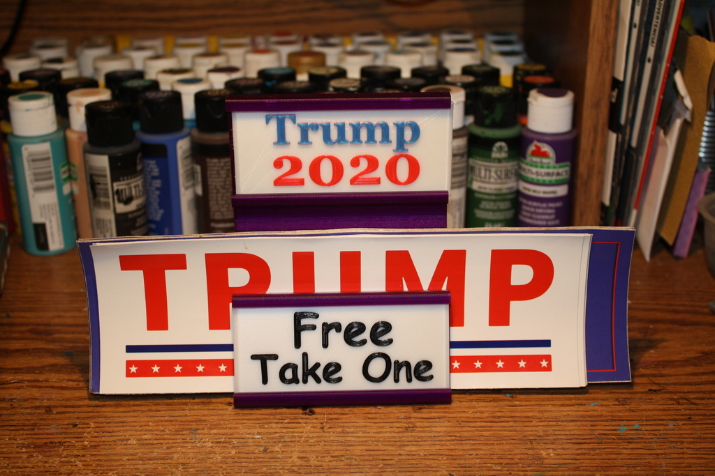 Bumper Sticker POS Display Rack With Swappable Inserts by rebeltaz ...