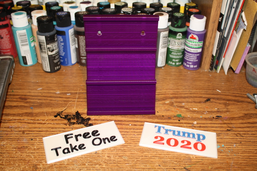 Bumper Sticker POS Display Rack With Swappable Inserts by rebeltaz ...