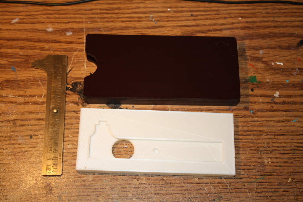 Pocket-Sized Brass Caliper Carrying Case by rebeltaz | Download free ...
