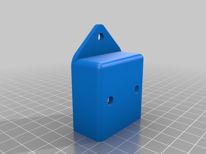 Peg Hook Wall Mount by rebeltaz | Download free STL model | Printables.com