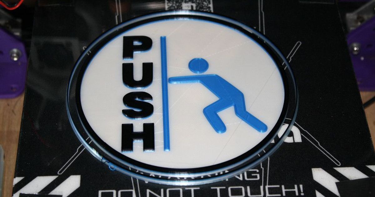 Push - Pull - Closed Door Signs for the Directionally Challenged by ...