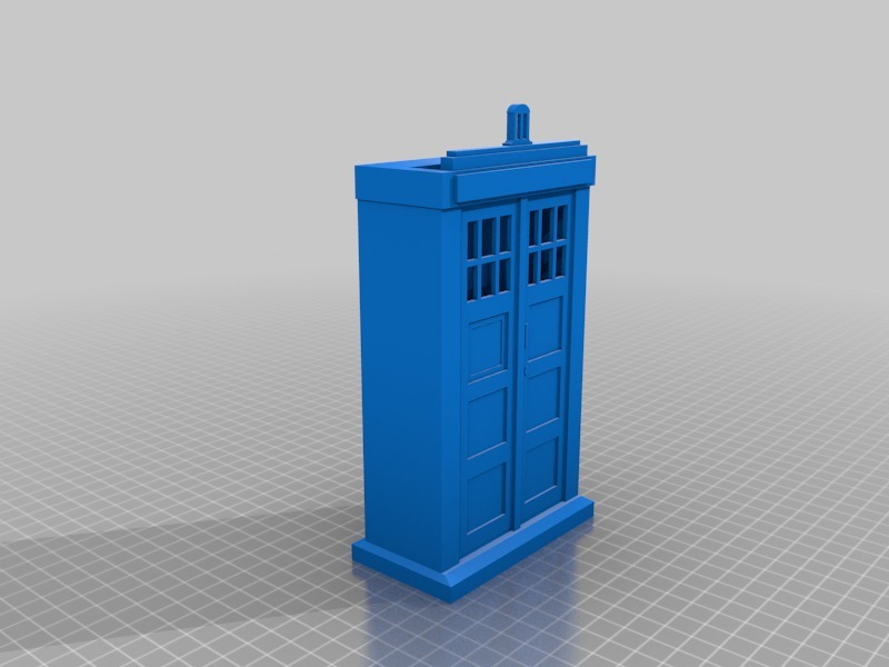 Doctor Who TARDIS Enclosure For Sabrent Hard Drive Enclosure by ...