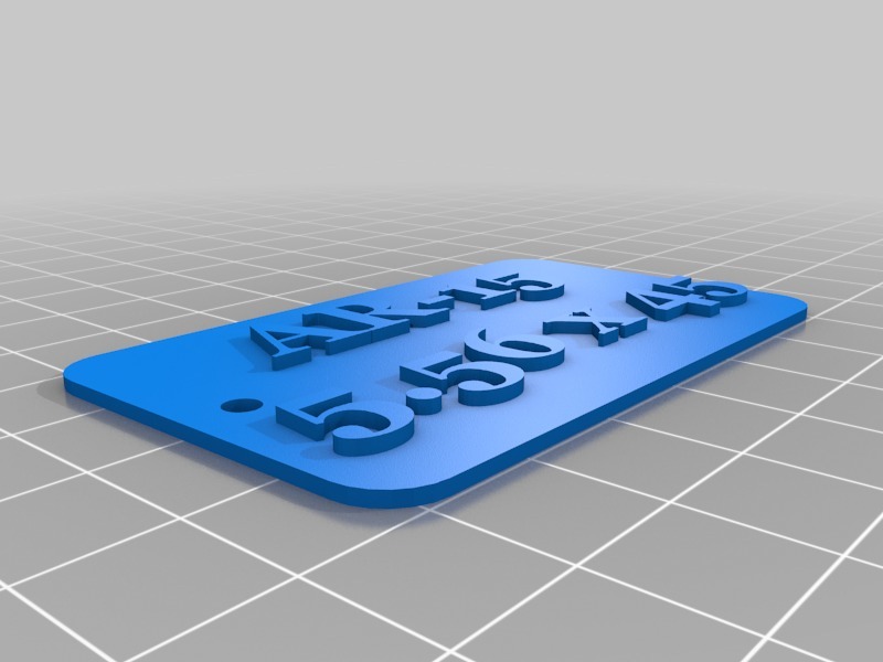 Ammo Tags by rebeltaz | Download free STL model | Printables.com