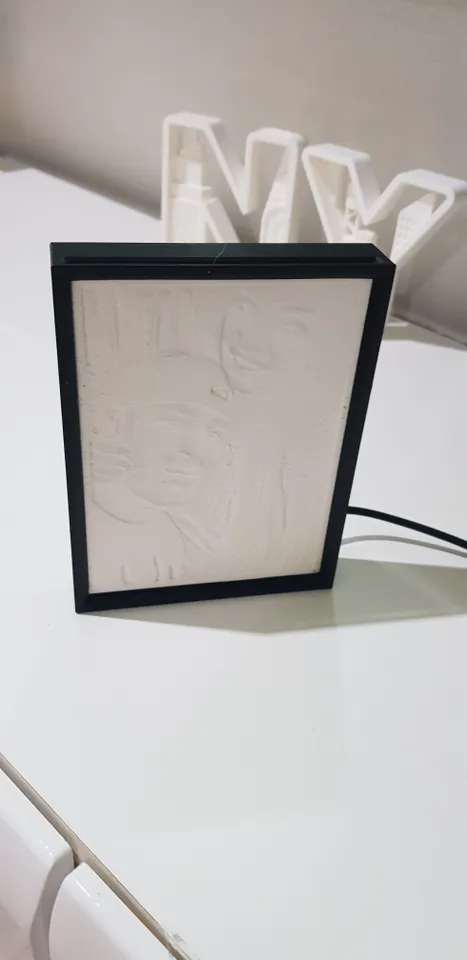 Litophane frame by Lukáš | Download free STL model | Printables.com