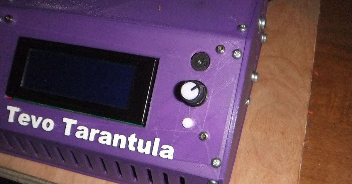 Tevo Tarantula Control Knob Insert by rebeltaz | Download free STL ...