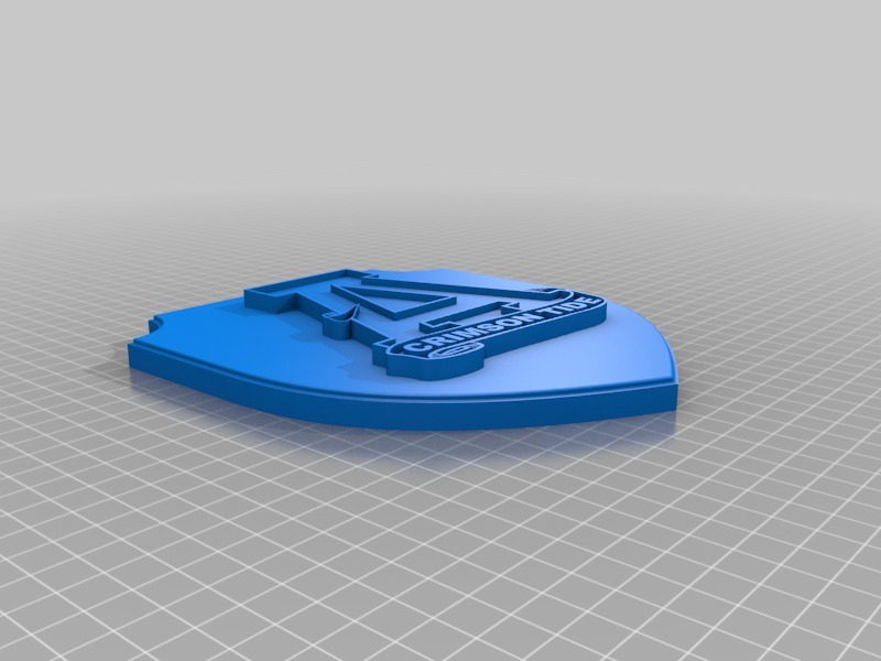 Alabama Crimson Tide Plaque by rebeltaz | Download free STL model ...