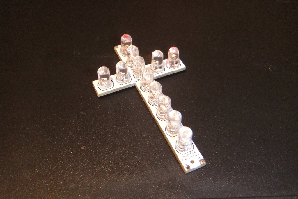 vakits 5mm LED Cross Enclosure by rebeltaz | Download free STL model ...