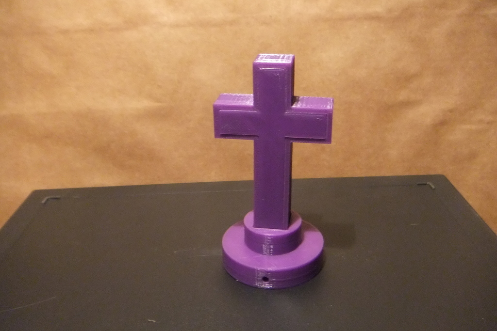 vakits 5mm LED Cross Enclosure by rebeltaz | Download free STL model ...